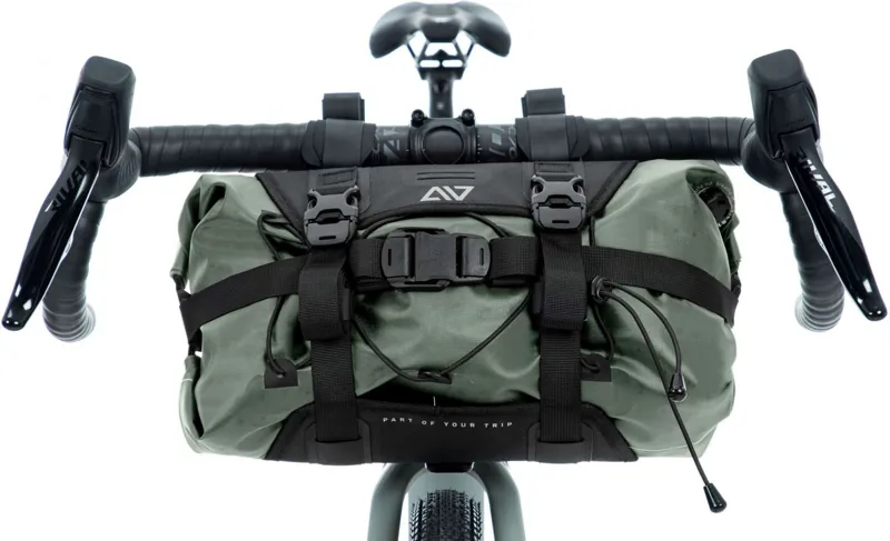 Acid Pack Pro 9 Handlebar Bag in Black/Green